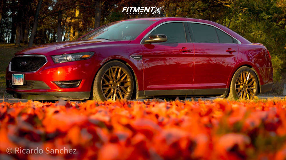 2016 Ford Taurus SHO with 20x9 Niche Gamma and Hankook 245x45 on ...