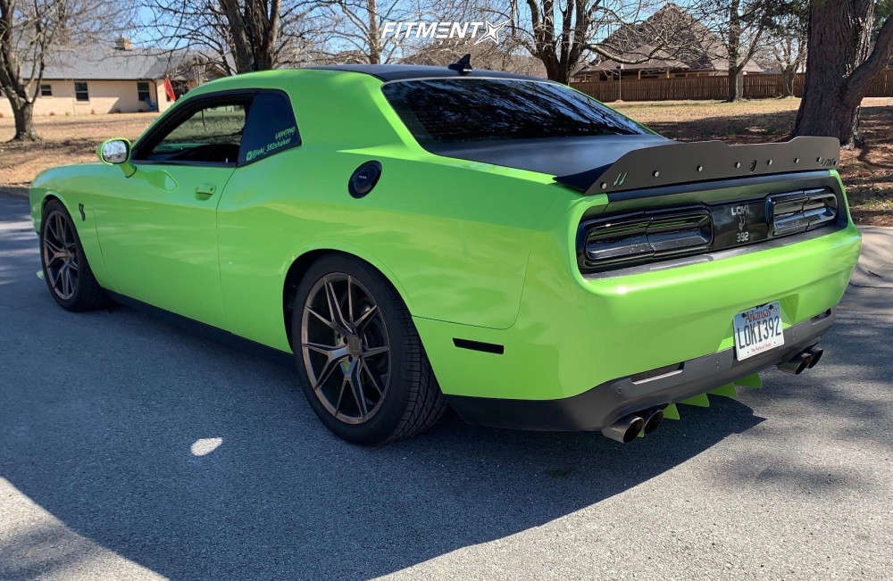 2015 Dodge Challenger Scat Pack with 20x9 Verde Axis and Nitto 275x40 ...