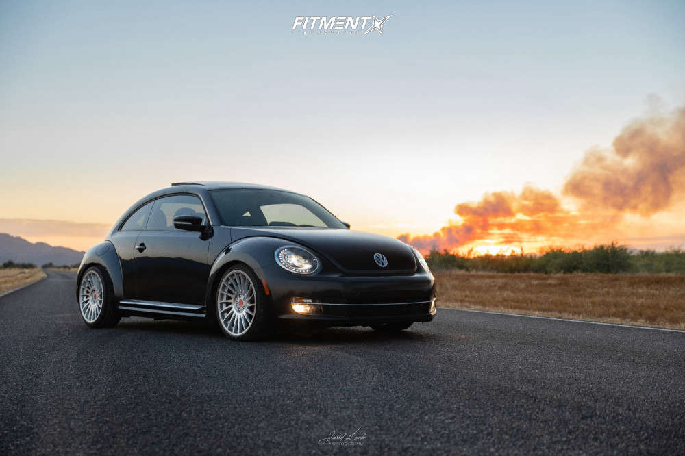 2013 Volkswagen Beetle Turbo with 19x8.5 3SDM 0.04 and Hankook 235x35 ...