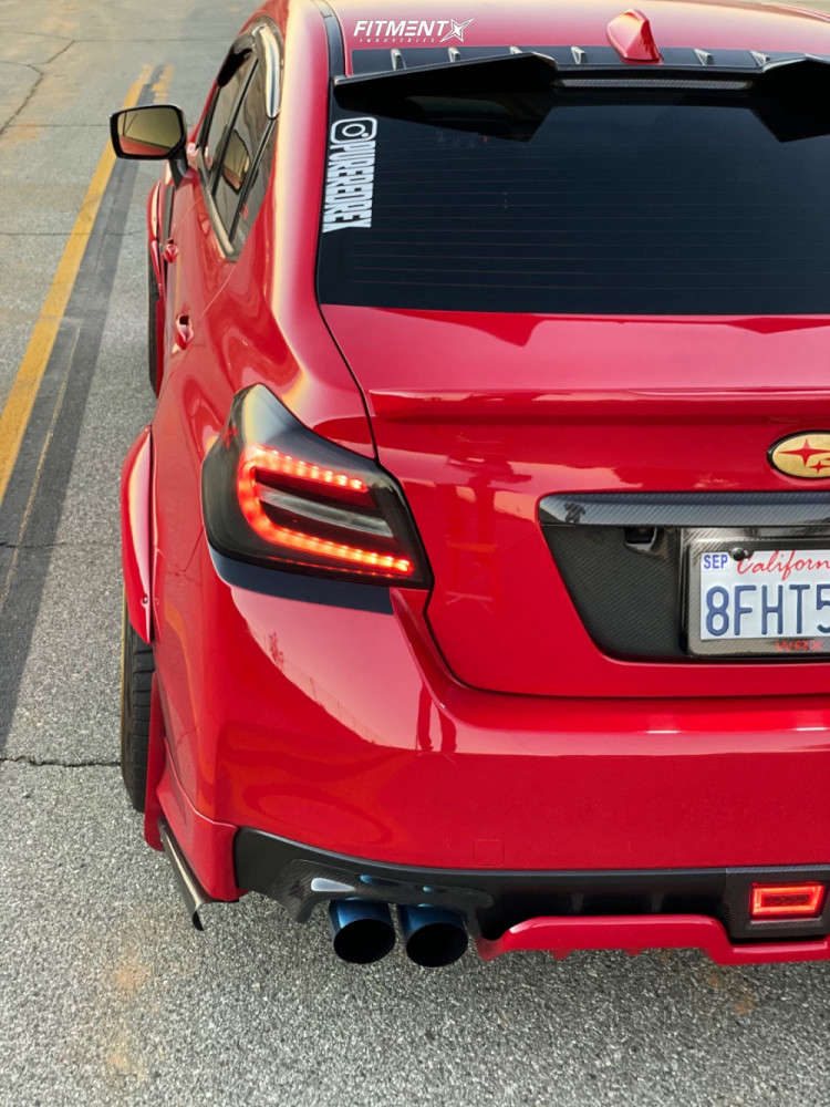 2018 Subaru WRX Premium with 18x10.5 F1R F18 and Achilles 265x35 on ...