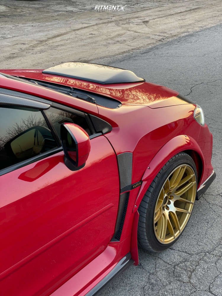 2018 Subaru WRX Premium with 18x10.5 F1R F18 and Achilles 265x35 on ...