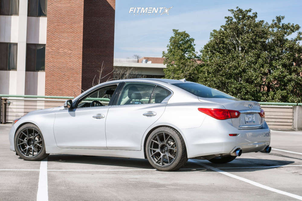 2014 INFINITI Q50 Premium with 19x9.5 Konig Ampliform and Federal ...