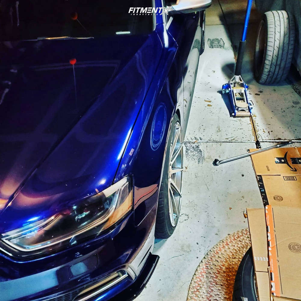 2014 Audi S4 Premium Plus with 20x10 Verde Insignia and Lexani 255x35 ...