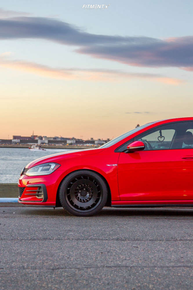 2018 Volkswagen GTI S with 18x8.5 Rotiform Ccv and Federal 235x40 on ...
