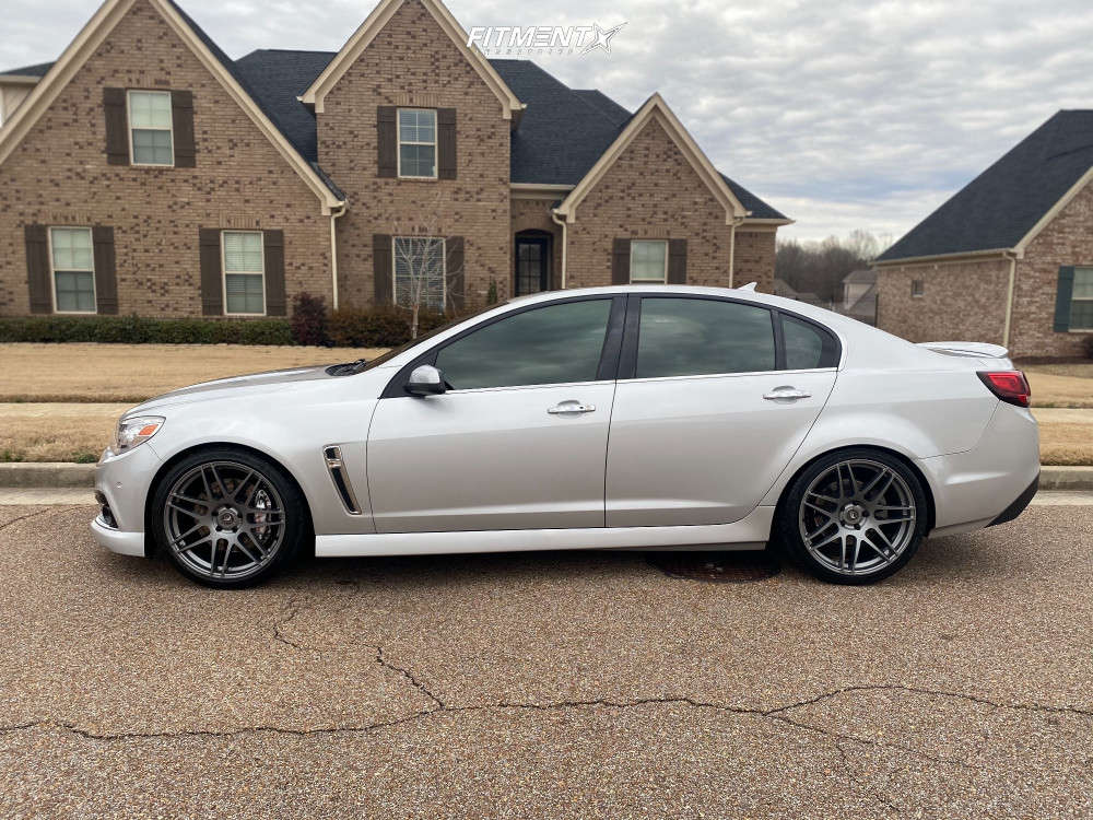 2014 Chevrolet SS Base with 20x9 Forgestar F14 and Goodyear 255x35 on ...