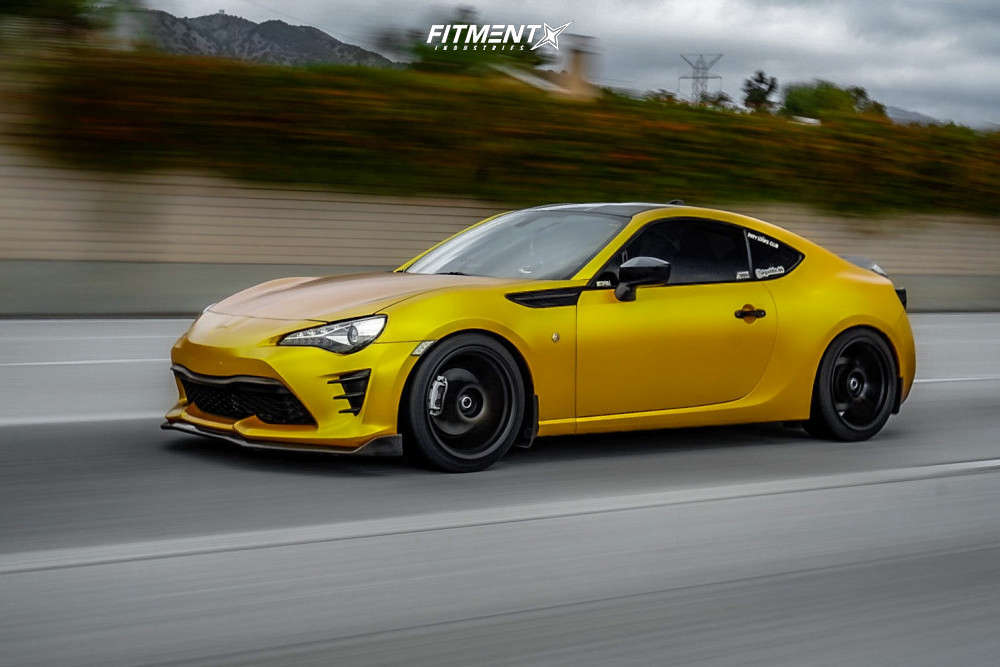 2019 Toyota 86 Base with 18x8.5 Rays Engineering 57xtreme and Nitto ...