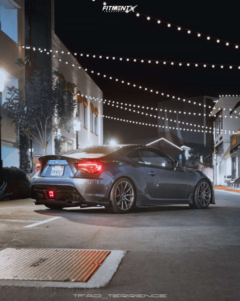 2017 Subaru BRZ Limited Performance with 18x9.5 Option Lab R716 and Hankook 255x35 on Coilovers ...