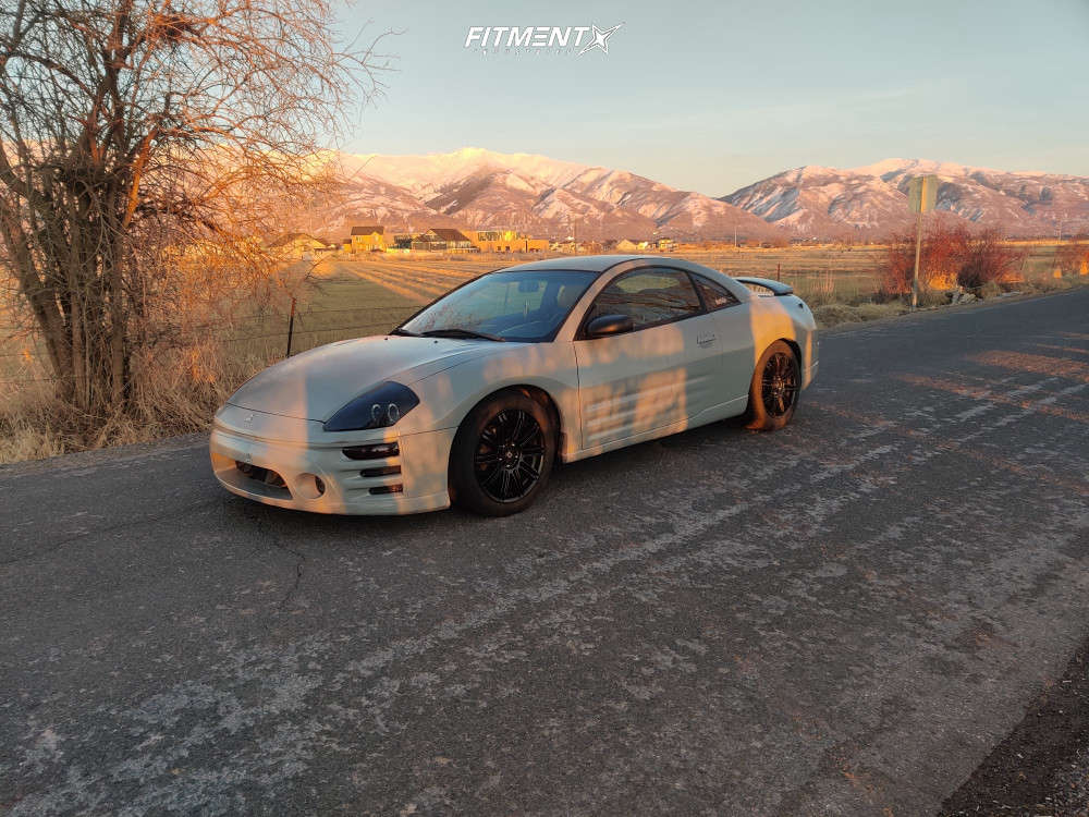 2003 Mitsubishi Eclipse RS with 18x7.5 Drag Dr62 and Goodyear 215x45 on ...