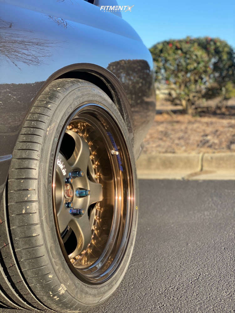 1989 Nissan Skyline GT-R with 18x10 Work Meister S1 3p and Toyo Tires ...