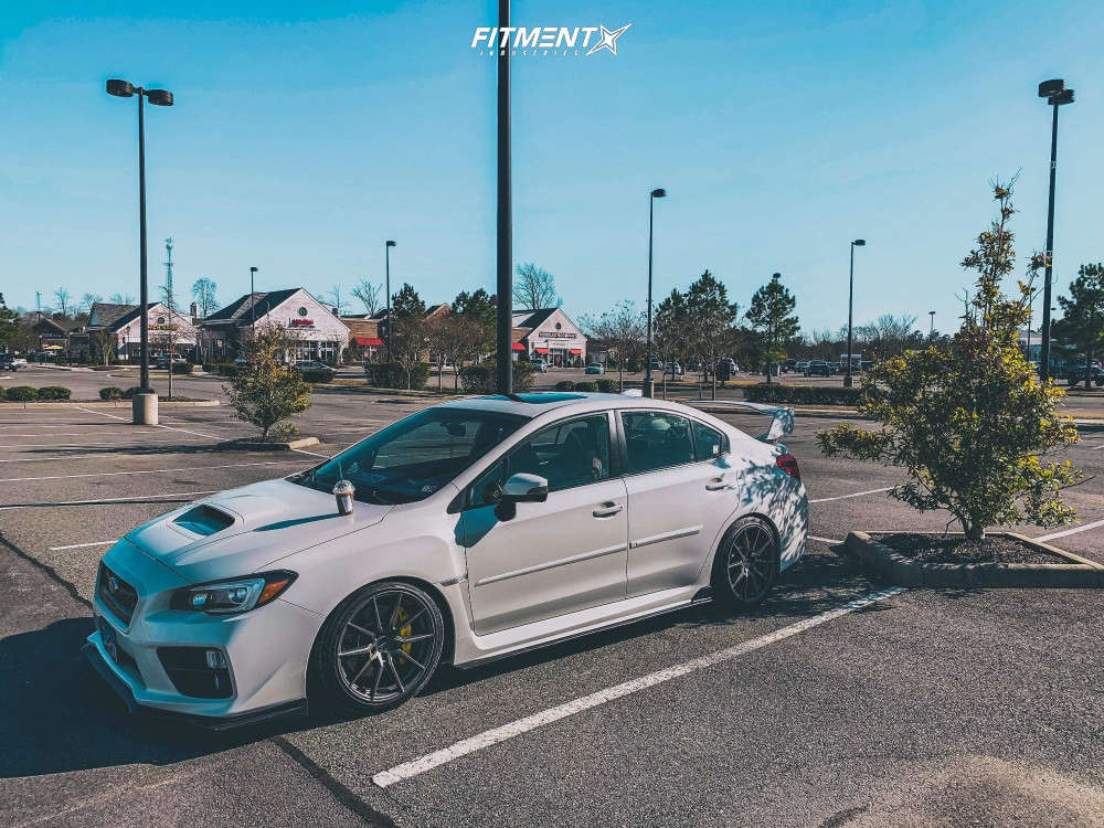 2017 Subaru WRX STI Limited with 18x9.5 Rosenstein Delta and Sailun ...
