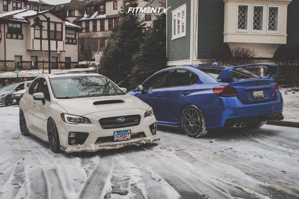 2017 Subaru WRX STI Limited with 18x9.5 Rosenstein Delta and Sailun ...