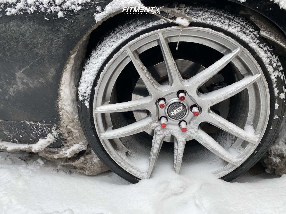 2014 INFINITI Q50 Sport with 19x9.5 ESR Cs8 and Nitto 245x35 on ...