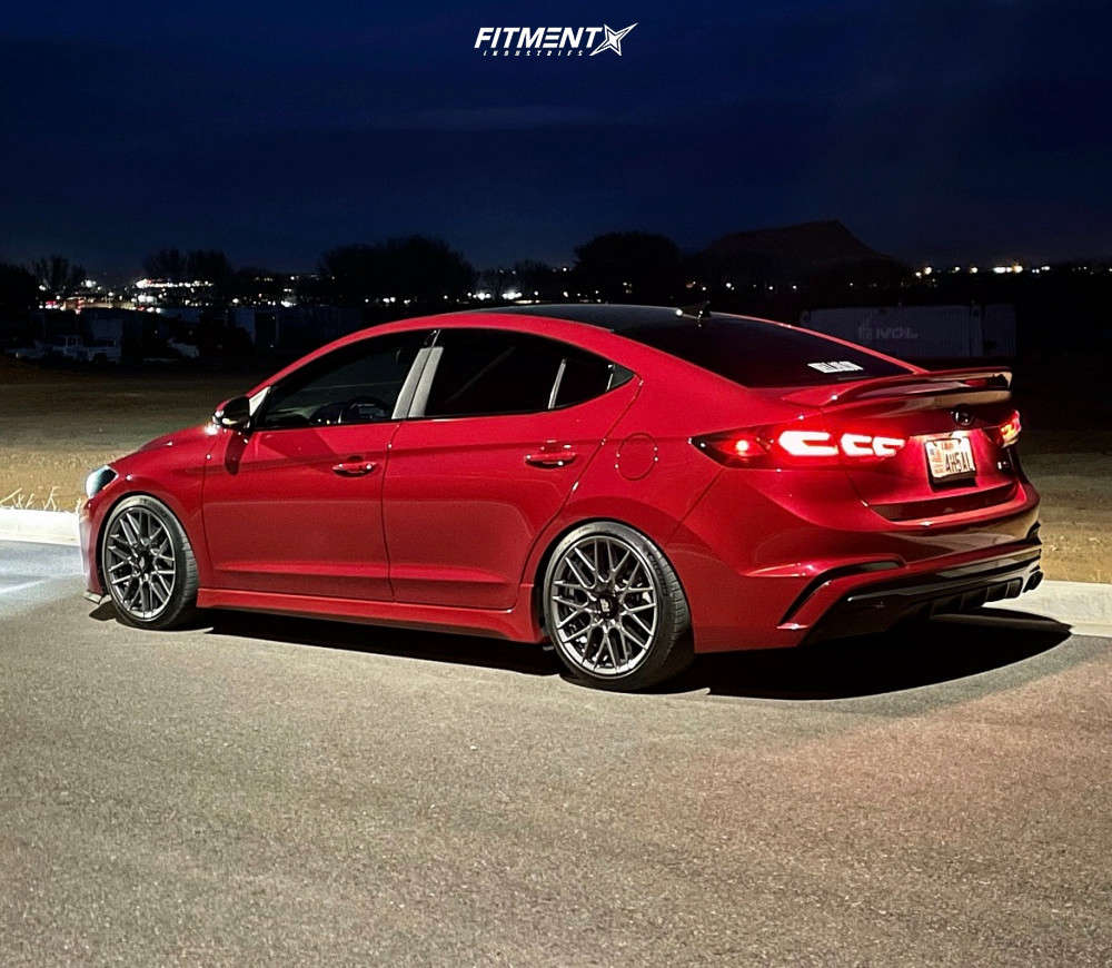 2018 Hyundai Elantra Sport with 18x8.5 Rotiform Rse and Michelin 225x40 on Coilovers | 1529195 ...