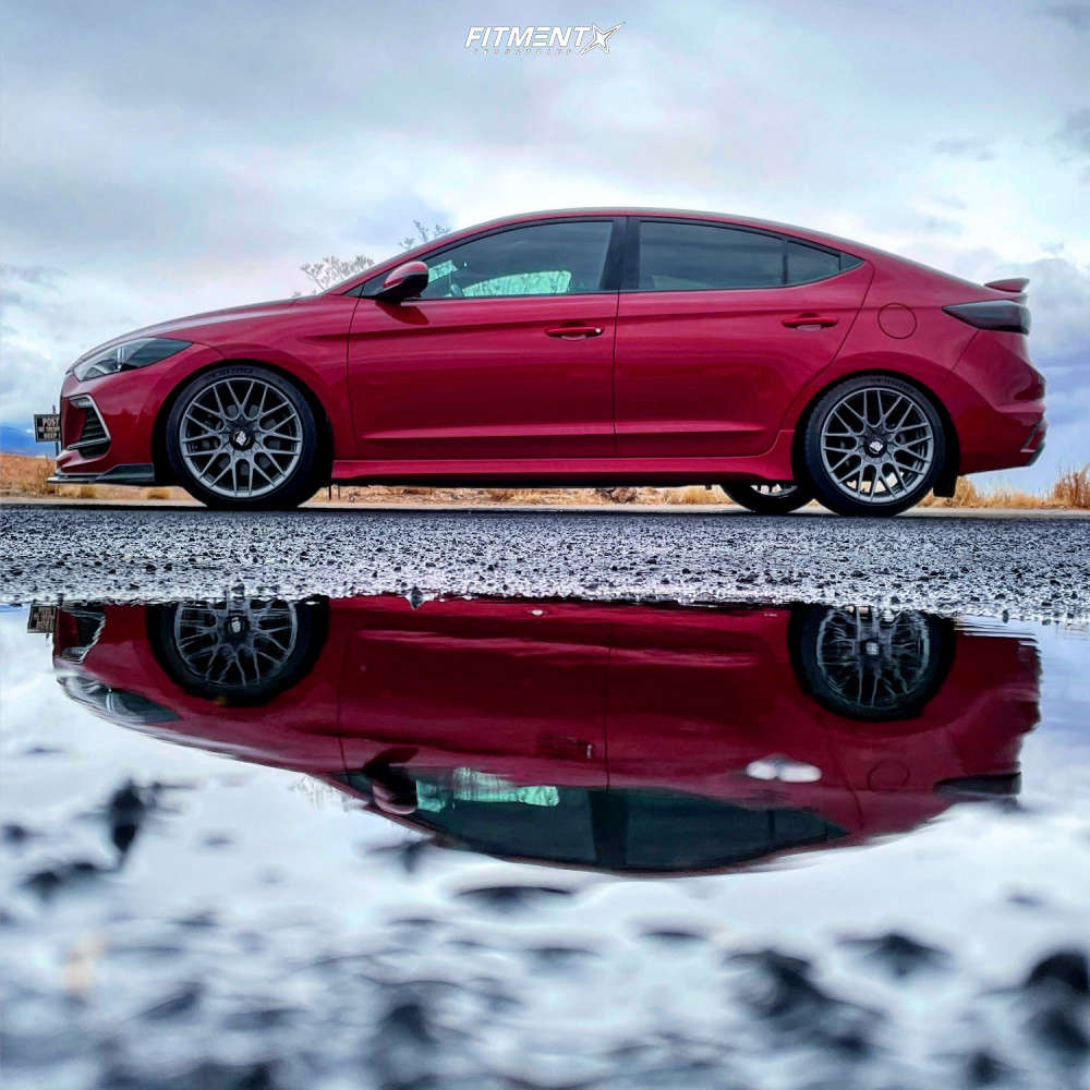 2018 Hyundai Elantra Sport with 18x8.5 Rotiform Rse and Michelin 225x40 on Coilovers | 1529195 ...