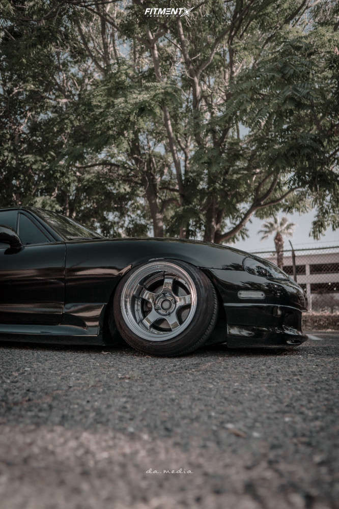 2001 Mazda MX-5 Miata Base with 15x11 SSR Professor Sp1 and Hankook ...