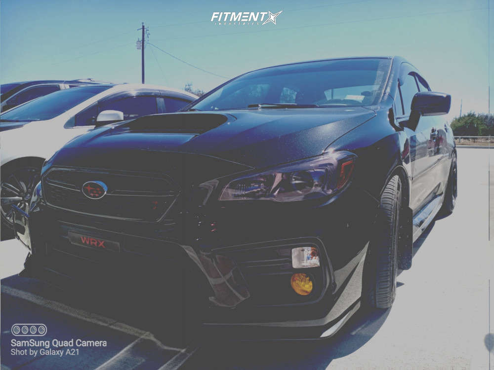 2018 Subaru WRX Premium with 17x8 AVID1 AV6 and Lexani 245x45 on ...