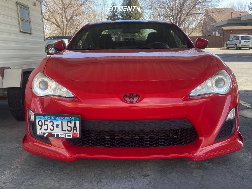 2013 Scion FR-S Base with 18x8.5 AVID1 AV20 and Federal 225x40 on Stock ...