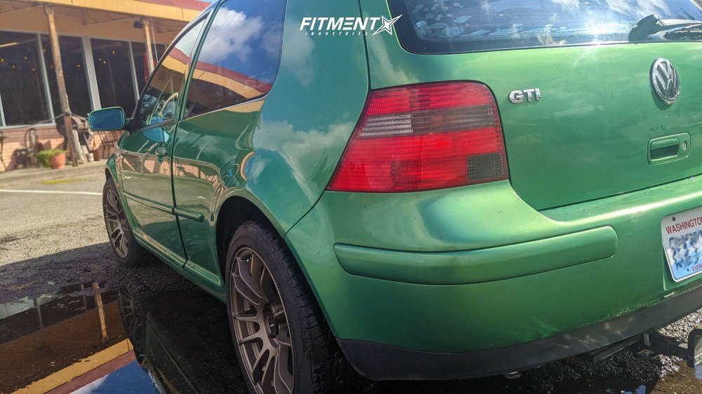 2001 Volkswagen Golf GTI GLS with 17x8 AVID1 AV20 and Toyo Tires 225x45 ...