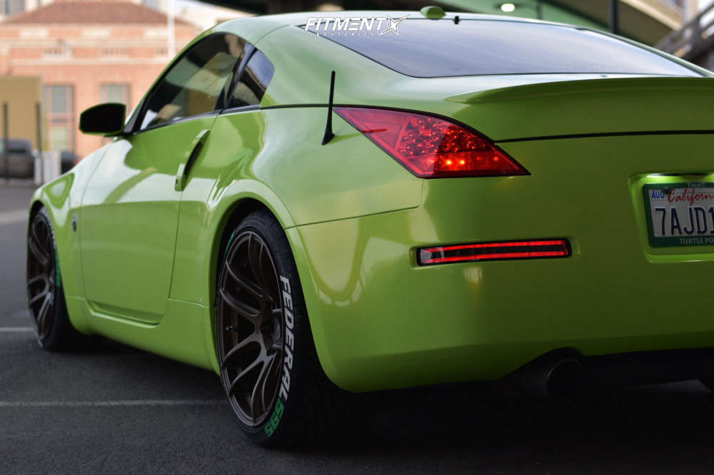 2006 Nissan 350Z Touring with 19x9.5 ESR Cs8 and Federal 245x35 on ...