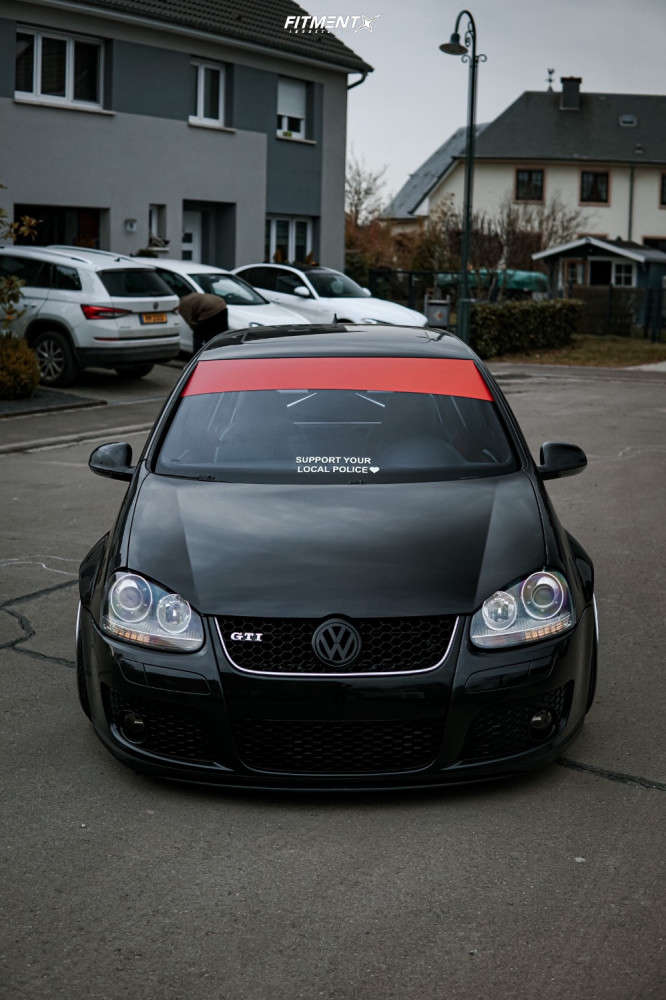 2005 Volkswagen GTI Base with 18x9 RH RH ZW3 and Nankang 205x35 on ...
