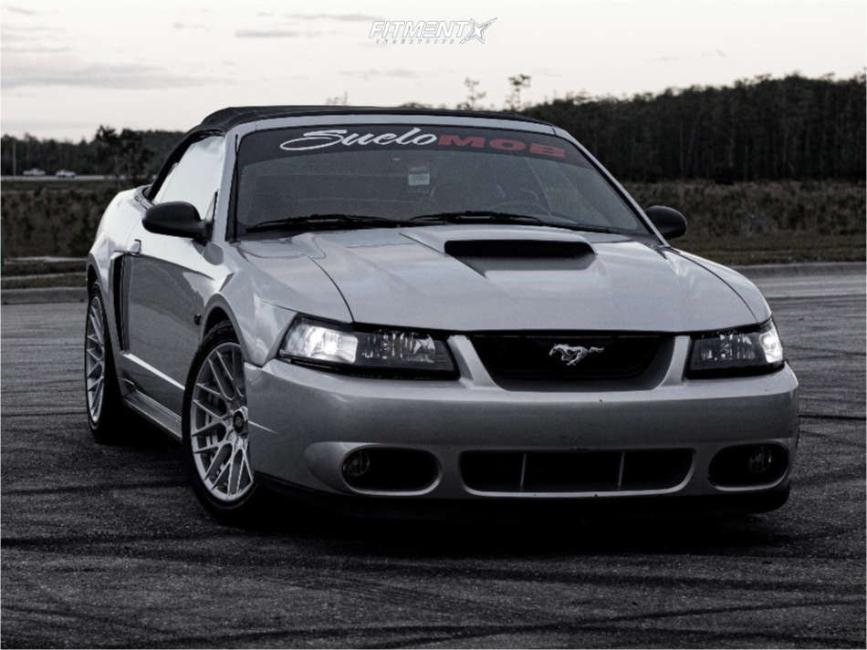 2001 Ford Mustang GT with 18x9.5 Rotiform Rse and Achilles 275x40 on ...
