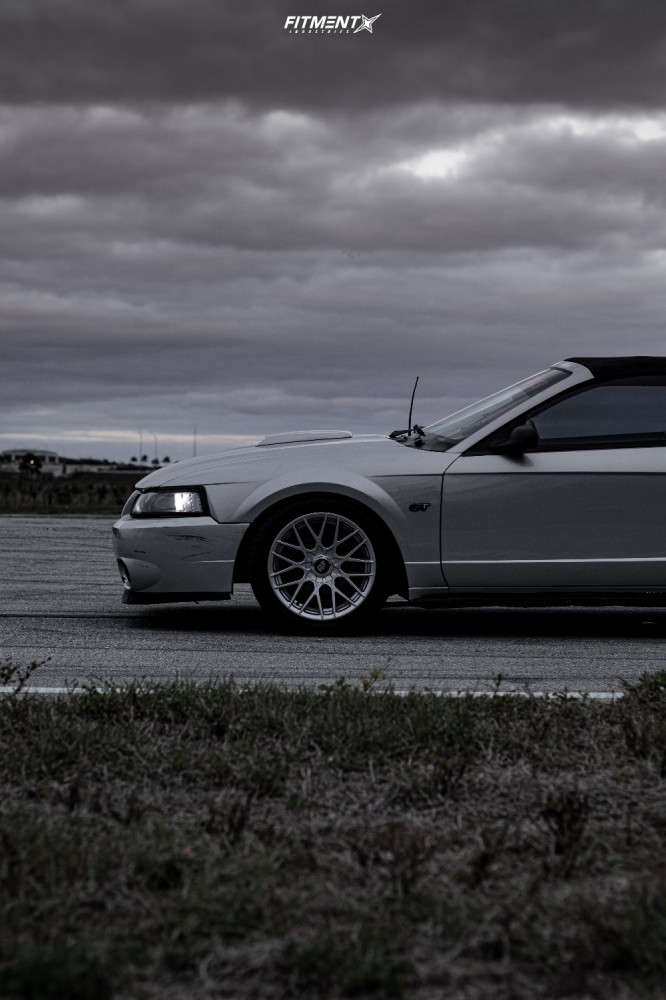 2001 Ford Mustang GT with 18x9.5 Rotiform Rse and Achilles 275x40 on ...
