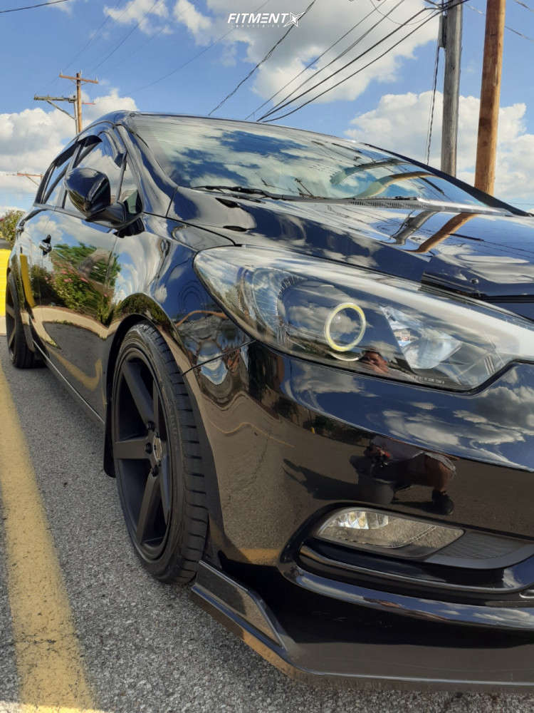 2016 Kia Forte5 EX with 18x8 Strada Perfetto and Achilles 225x40 on ...