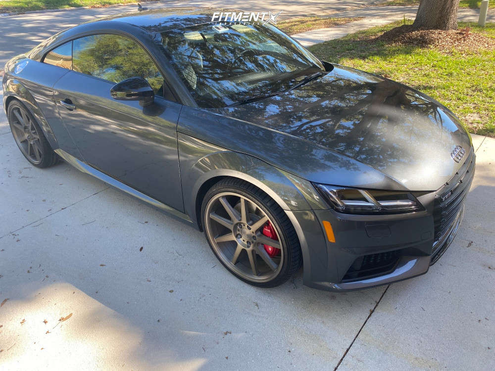 2017 Audi TTS Quattro Base with 21x9 Verde Vff02 and Toyo Tires 255x30 ...