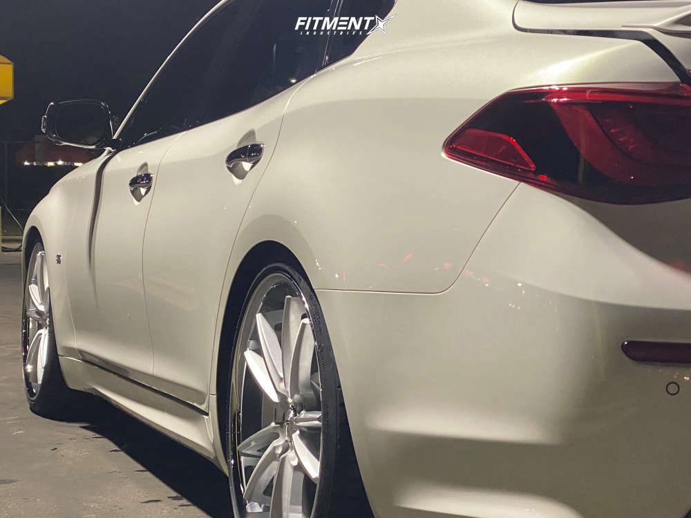 2015 INFINITI Q70 5.6 with 20x9 Asanti Black Abl-23 and Continental ...