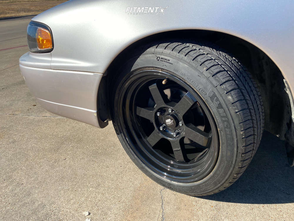 1996 Toyota Camry LE with 17x9 MST Time Attack and Michelin 235x45 on ...