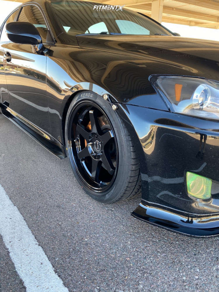 2006 Lexus IS350 Base with 18x9.5 Vors Tr37 and Kenda 245x40 on ...