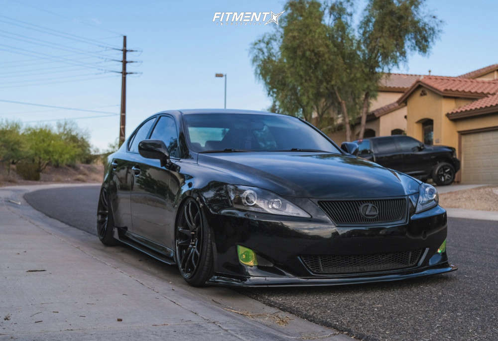 2006 Lexus IS350 Base with 19x9.5 ESR Sr08 and Achilles 215x35 on ...