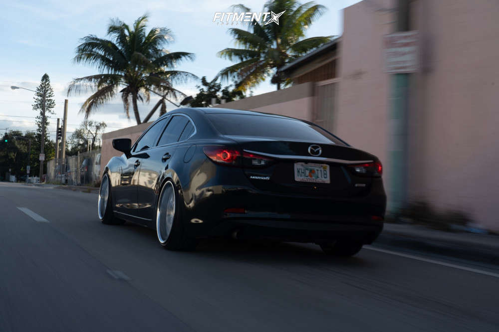 2014 Mazda 6 Touring with 20x10.5 Niche Vice and Delinte 235x35 on ...