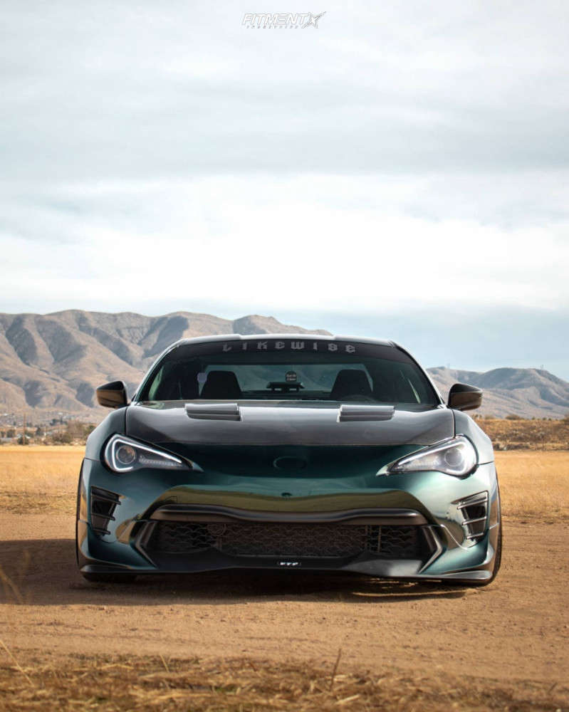 2014 Scion FR-S Base with 18x9.5 Work Emotion T7r 2p and Federal 225x35 ...