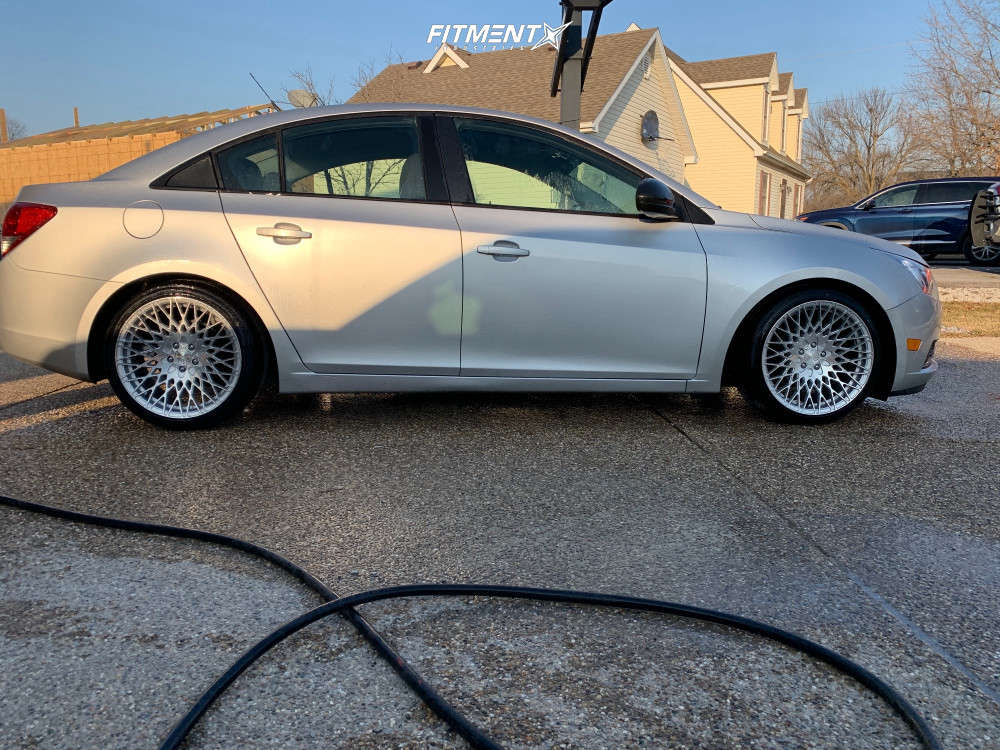 2013 Chevrolet Cruze LS with 18x9 Avant Garde M540 and Ironman 225x40 ...