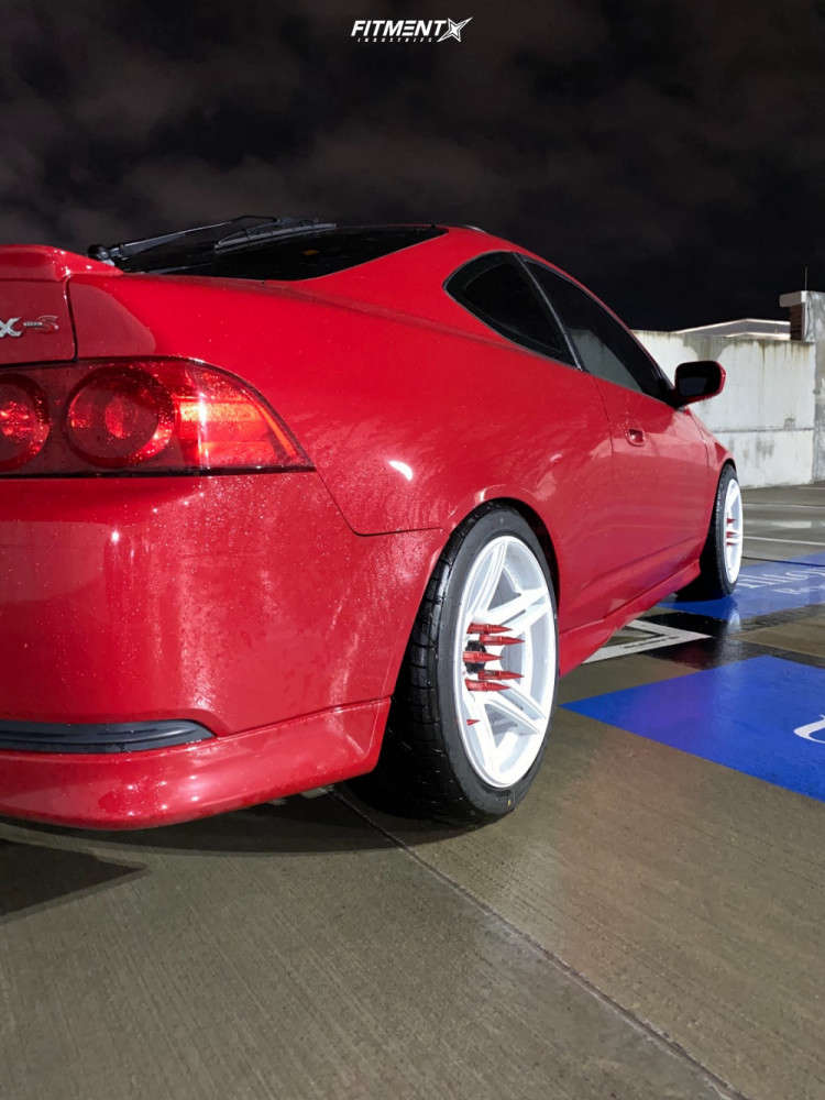 2005 Acura RSX Type-S with 17x9 Cosmis Racing S5r and Federal 245x40 on ...