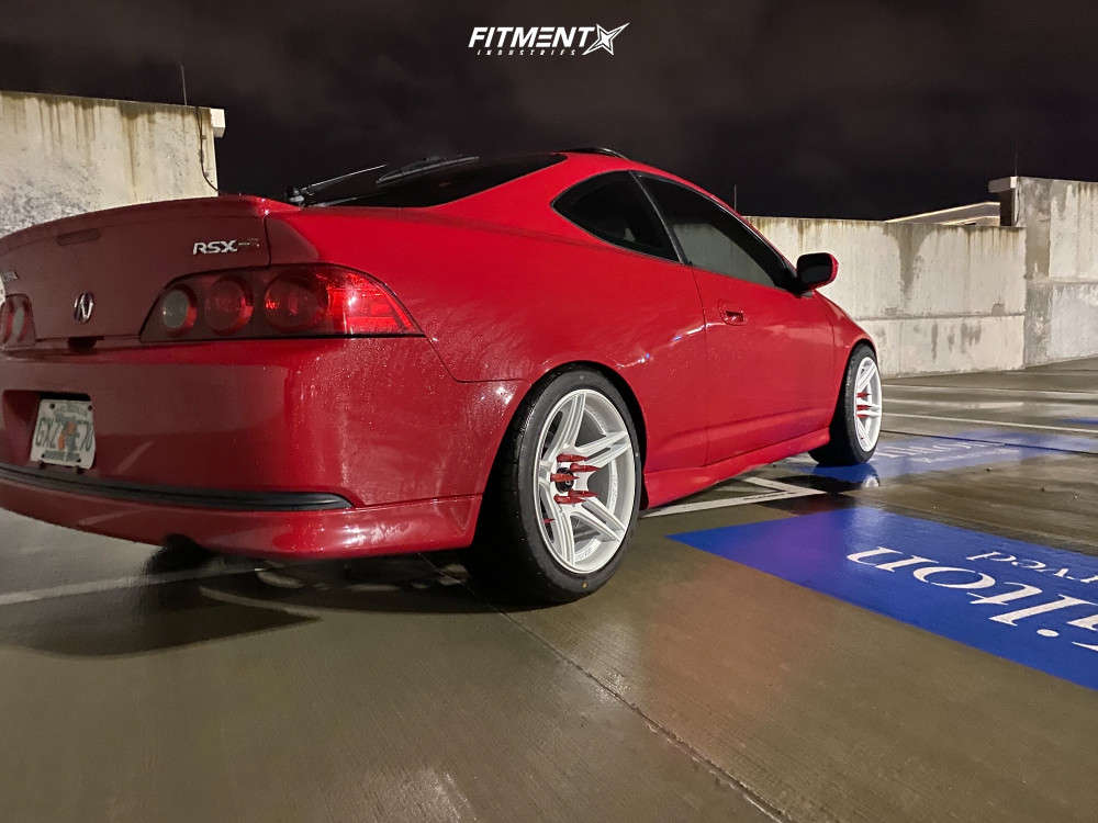 2005 Acura RSX Type-S with 17x9 Cosmis Racing S5r and Federal 245x40 on ...
