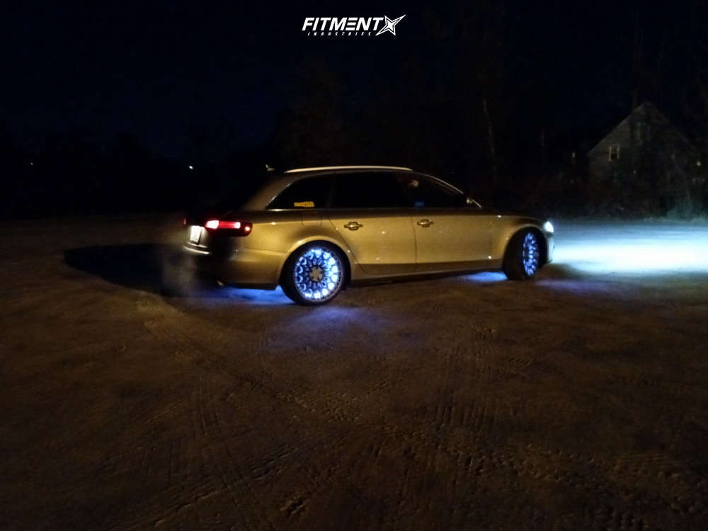 2009 Audi A4 Quattro Avant with 20x10 TSW Oslo and Velozza 225x35 on ...