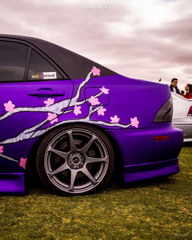 2003 Lexus IS300 Base with 17x9.5 MB Wheels Battle and Achilles 205x35 ...