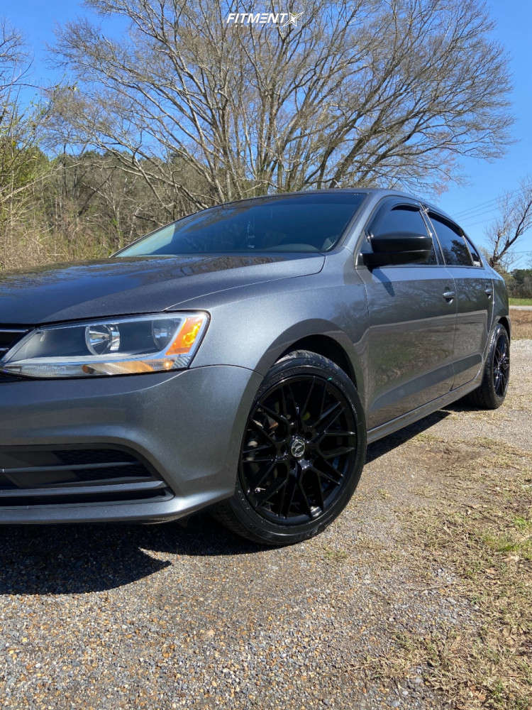 2016 Volkswagen Jetta S with 17x8 Platinum Retribution and Toyo Tires ...