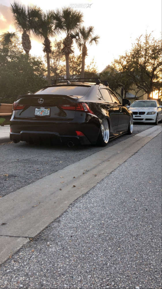 2015 Lexus IS250 Base with 19x8.5 ESR Sr04 and Achilles 235x35 on ...