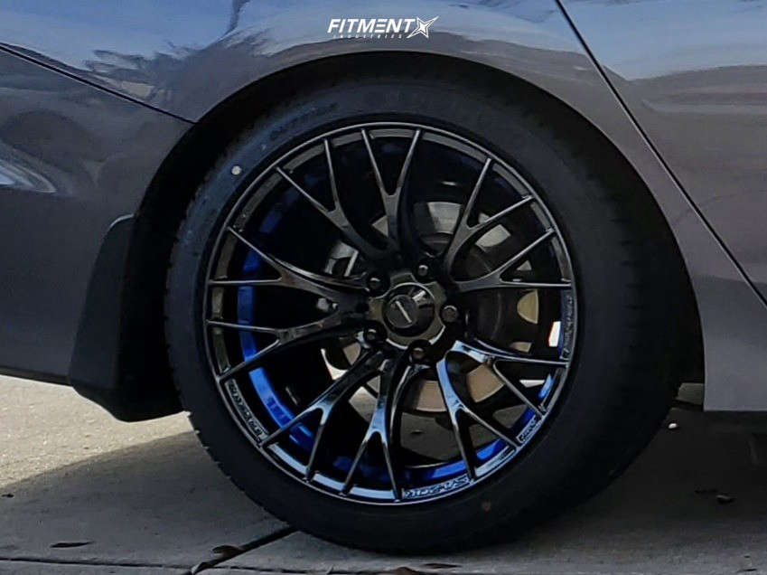 2017 Honda Accord EX-L with 18x9.5 WedsSport Sa-20r and Sumitomo 245x40 on Coilovers | 1541447 ...