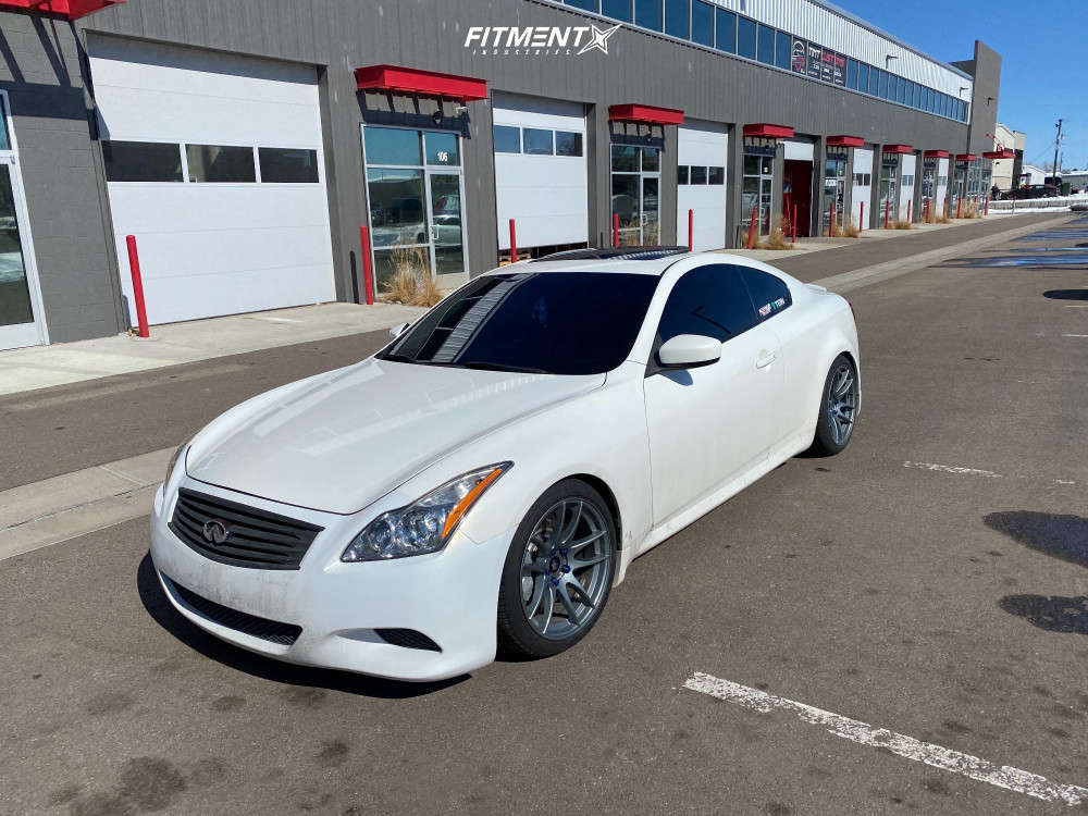 2009 INFINITI G37 Sport with 18x9.5 MST Mt30 and Continental 255x35 on ...