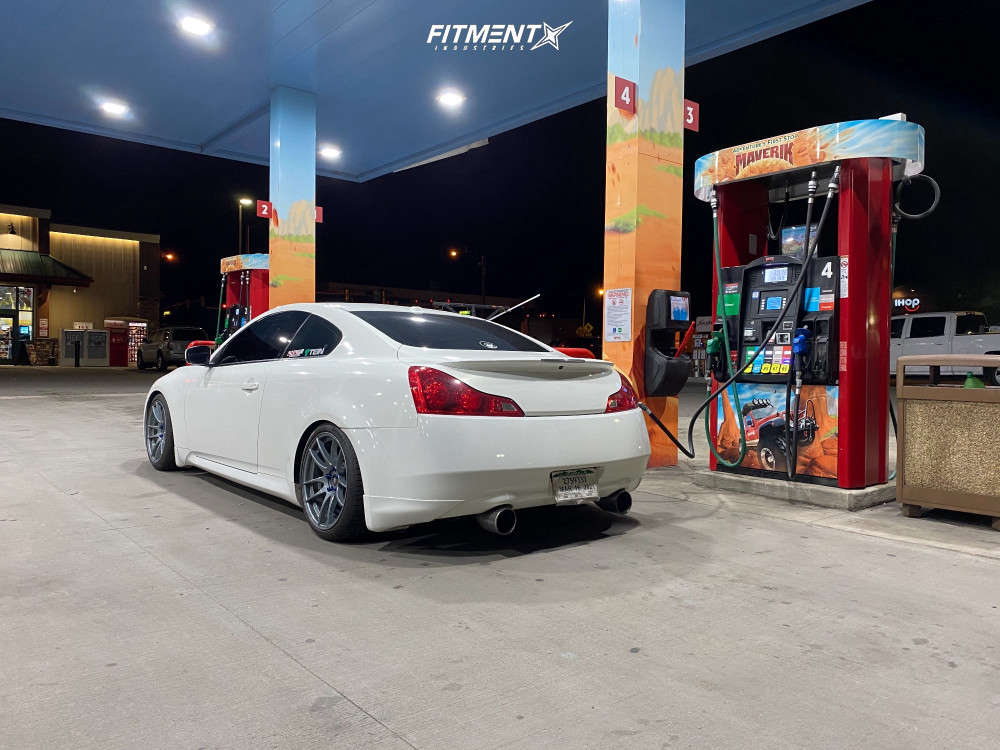 2009 INFINITI G37 Sport with 18x9.5 MST Mt30 and Continental 255x35 on ...
