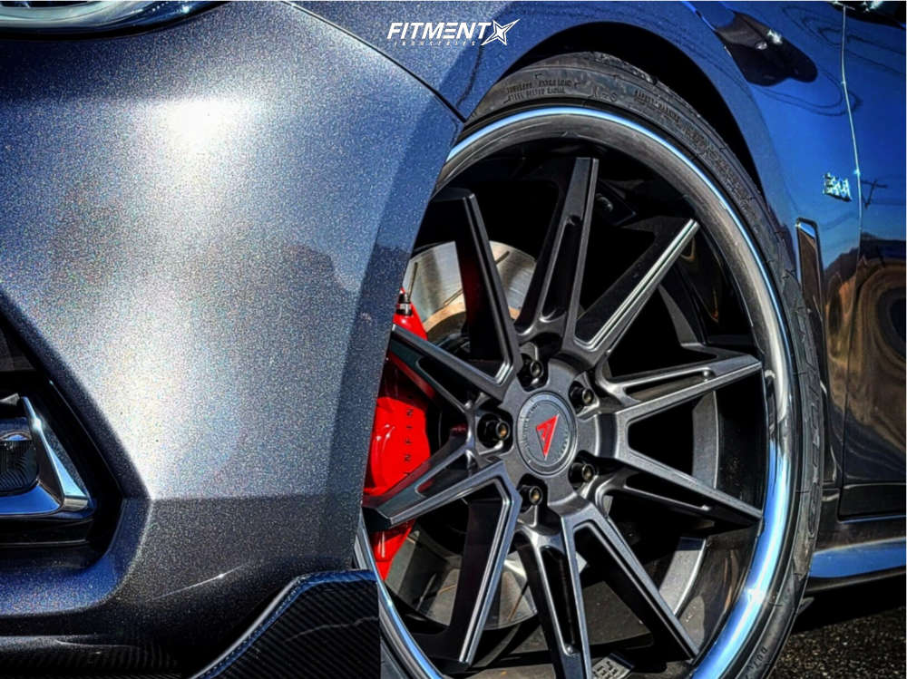 2018 INFINITI Q60 Sport with 20x9 Ferrada CM2 and Nitto 255x35 on ...