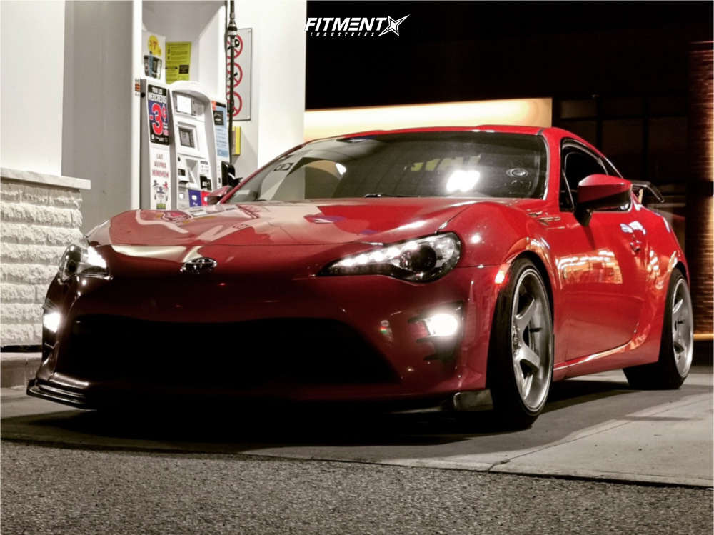 2017 Toyota 86 Base with 18x9.5 Rota Rt5 and Zeta 255x35 on Coilovers ...