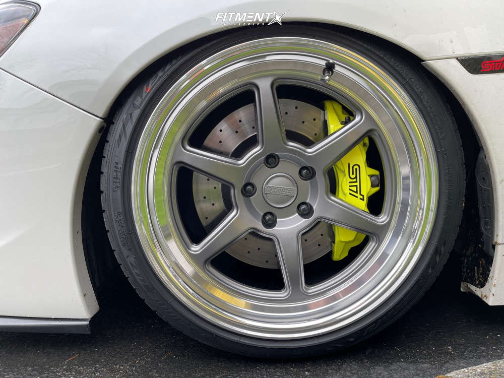 2018 Subaru WRX STI Limited with 18x9.5 Kansei Roku and Federal 225x40 ...