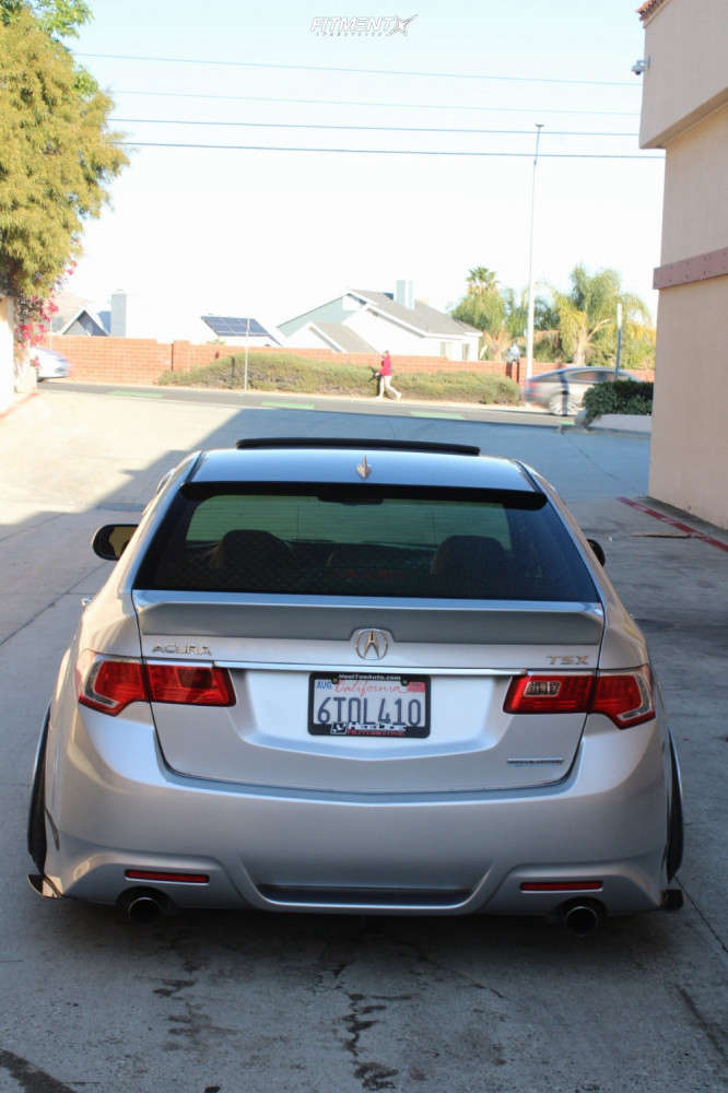 2012 Acura TSX Special Edition with 18x10 Weds Vishunu and Falken ...