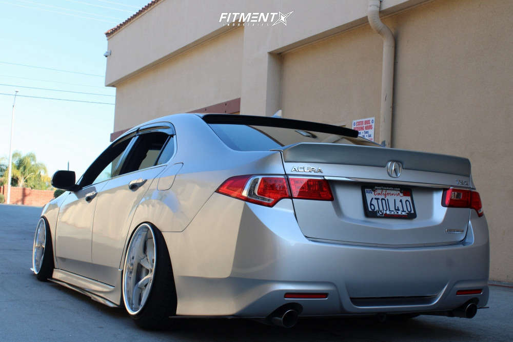 2012 Acura TSX Special Edition with 18x10 Weds Vishunu and Falken ...