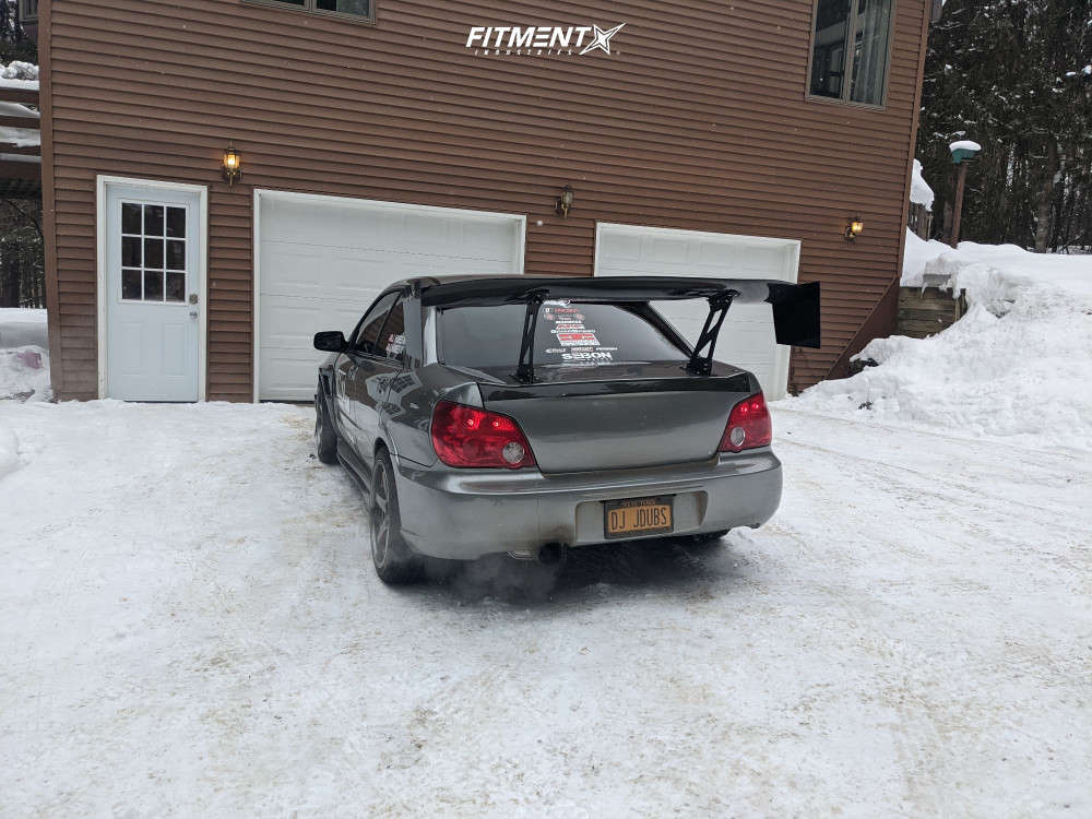 2007 Subaru WRX STI Base with 18x9.5 Varrstoen Es9 and Achilles 265x35 ...